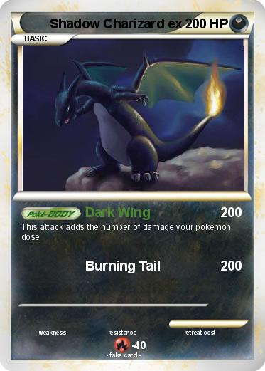 Pokémon Shadow Charizard ex 2 2 - Dark Wing - My Pokemon Card