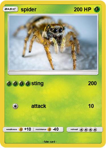 Pokémon spider 2737 2737 - sting - My Pokemon Card