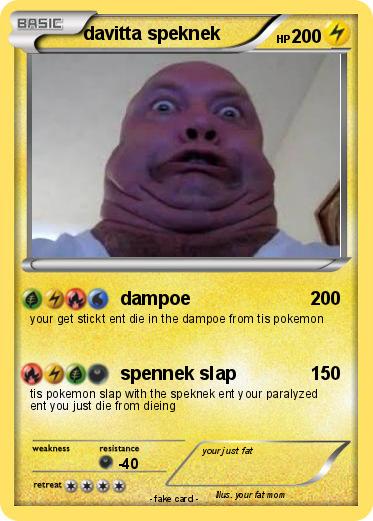 Pokémon davitta speknek - dampoe - My Pokemon Card