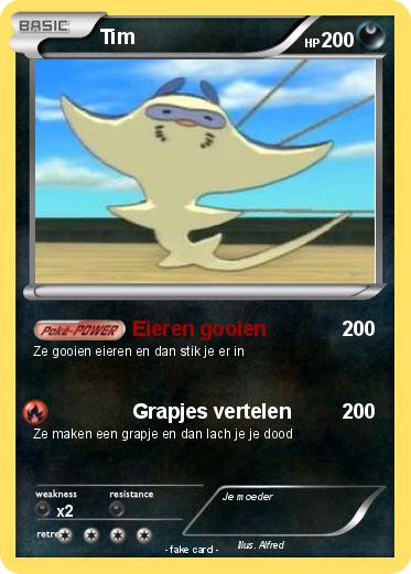 Pokémon Tim 400 400 - Eieren gooien - My Pokemon Card