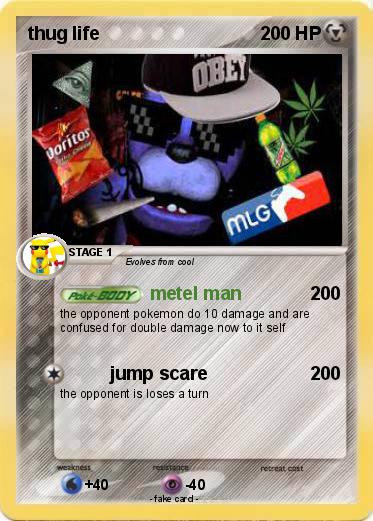 Pokémon thug life 114 114 - metel man - My Pokemon Card