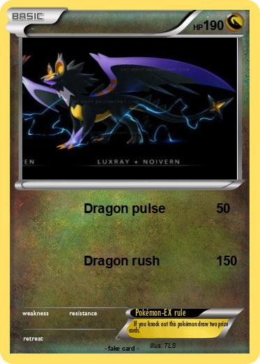 Pokémon 1 218080 218080 - Dragon pulse - My Pokemon Card