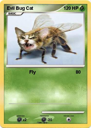 Pokémon Evil Bug Cat - Fly - My Pokemon Card