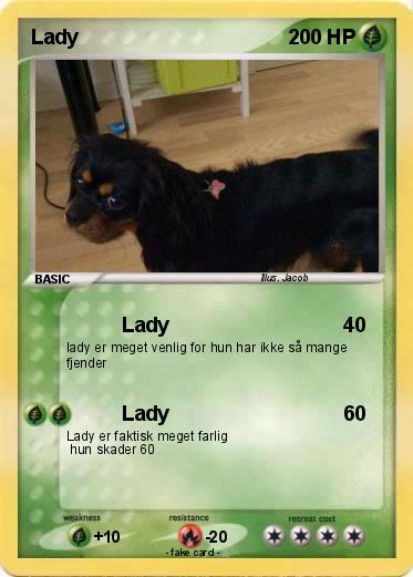 Pokémon Lady 1069 1069 - Lady - My Pokemon Card