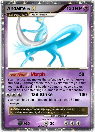 Pokémon Andalite 5 5 - Morph - My Pokemon Card