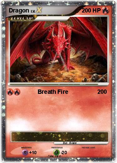 Pokémon Dragon 6861 6861 - Breath Fire - My Pokemon Card