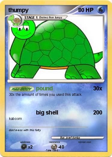Pokémon thumpy - pound - My Pokemon Card