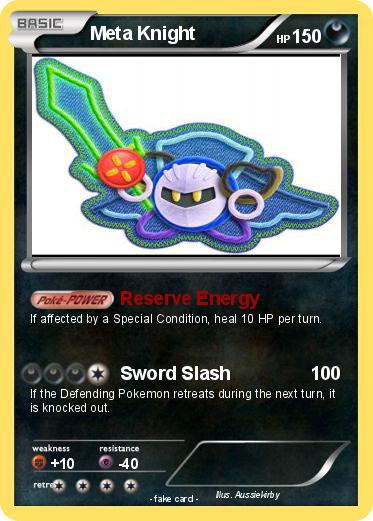 Pokémon Meta Knight 769 769 - Reserve Energy - My Pokemon Card
