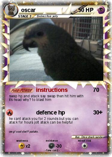Pokémon oscar 104 104 - instructions - My Pokemon Card