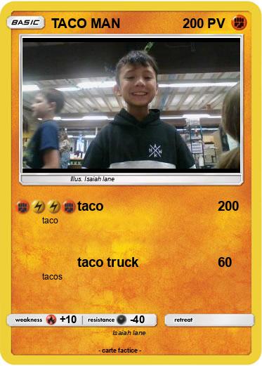 Pokémon TACO MAN 45 45 - taco - Ma carte Pokémon