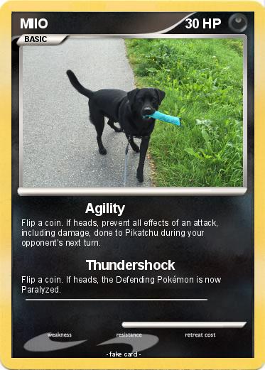 Pokémon MIIO - Agility - My Pokemon Card