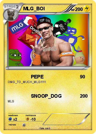 Pokémon MLG BOI - PEPE - My Pokemon Card