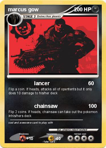 Pokémon marcus gow - lancer - My Pokemon Card