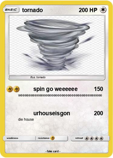 Pokémon tornado 468 468 - spin go weeeeee - My Pokemon Card