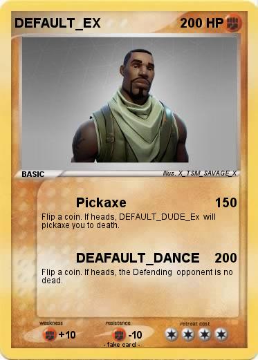 Pokémon DEFAULT EX - Pickaxe - My Pokemon Card