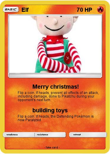 Pokémon Elf 214 214 - Merry christmas! - My Pokemon Card