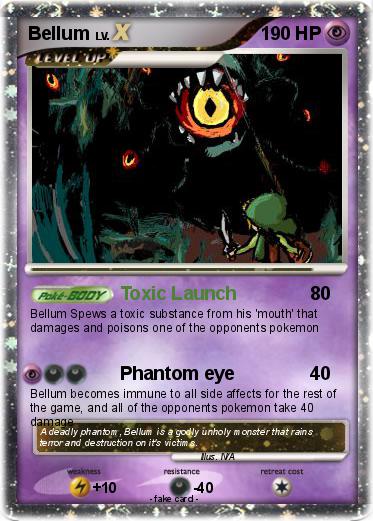 Pokémon Bellum 15 15 - Toxic Launch - My Pokemon Card