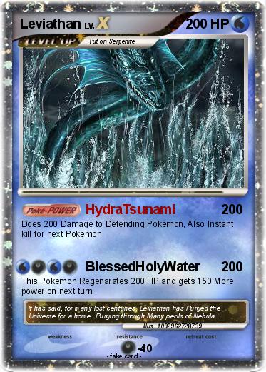 Pokémon Leviathan 184 184 - HydraTsunami - My Pokemon Card