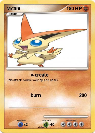 Pokémon victini 3365 3365 - v-create - My Pokemon Card