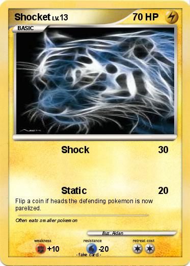 Pokémon Shocket - Shock - My Pokemon Card