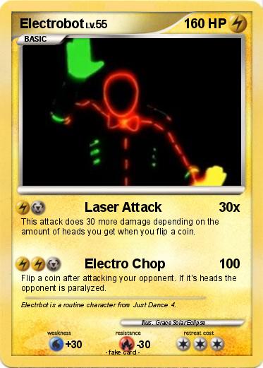 Pokémon Electrobot 2 2 - Laser Attack - My Pokemon Card
