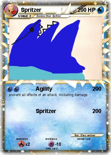 Pokémon Spritzer - Agility - My Pokemon Card