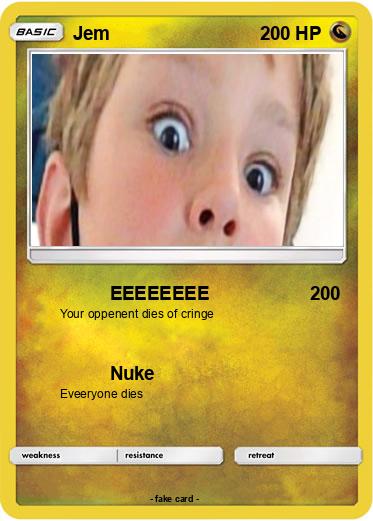 Pokémon Jem 20 20 - EEEEEEEE - My Pokemon Card