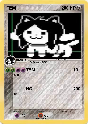 Pokémon TEM 9 9 - TEM - My Pokemon Card