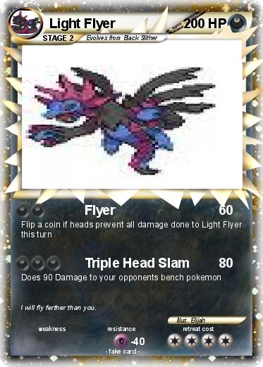 Pokémon Light Flyer 1 1 - Flyer - My Pokemon Card