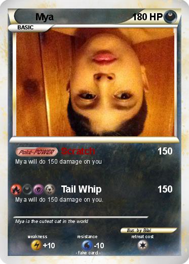 Pokémon Mya 42 42 - Scratch - My Pokemon Card