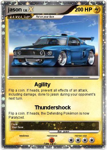 Pokémon jason 1211 1211 - Agility - My Pokemon Card