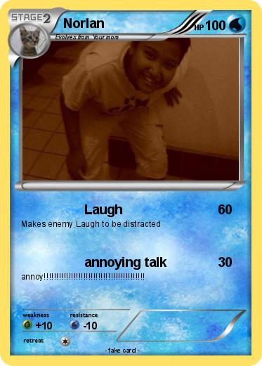 Pokémon Norlan - Laugh - My Pokemon Card