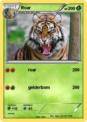 Pokémon Roar 65 65 - roar - My Pokemon Card