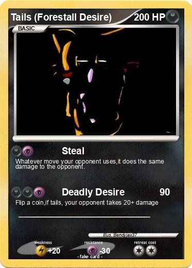 Pokémon Tails Forestall Desire - Steal - My Pokemon Card