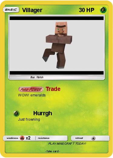 Pokémon Villager 359 359 - Trade - My Pokemon Card