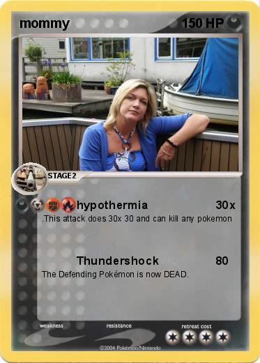 Pokémon mommy 10 10 - hypothermia - My Pokemon Card