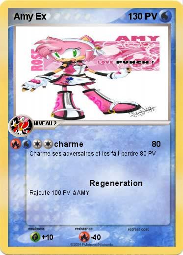 Pokémon Amy Ex - charme - Ma carte Pokémon