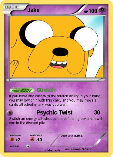 Pokémon Jake 1540 1540 - Stretch - My Pokemon Card