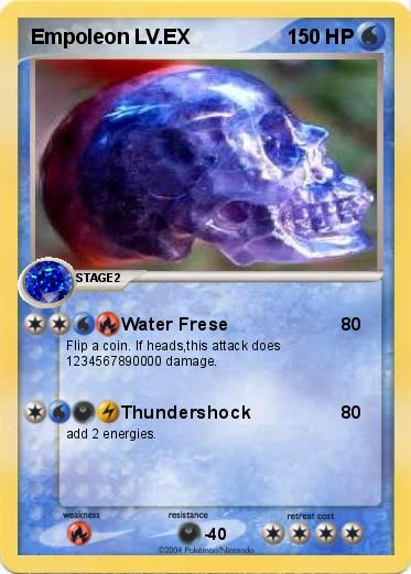 Pokémon Empoleon LV EX 1 1 - Water Frese - My Pokemon Card