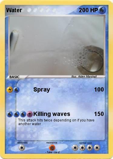 Pokémon Water 3271 3271 - Spray - My Pokemon Card