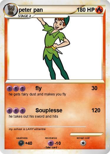 Pokémon peter pan 44 44 - fly - My Pokemon Card