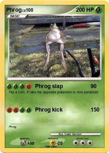 Pokémon Phrog 13 13 - Phrog slap - My Pokemon Card