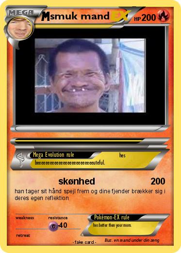 Pokémon smuk mand - skønhed - My Pokemon Card