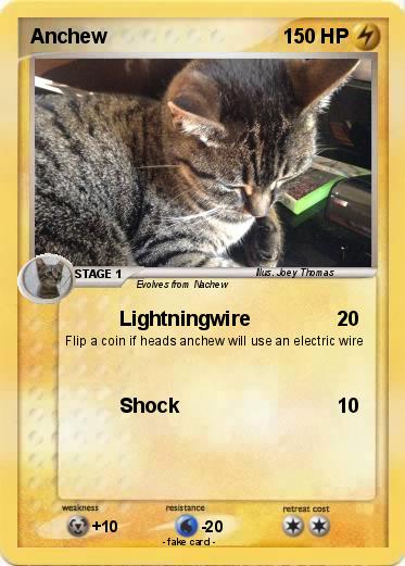 Pokémon Anchew - Lightningwire - My Pokemon Card