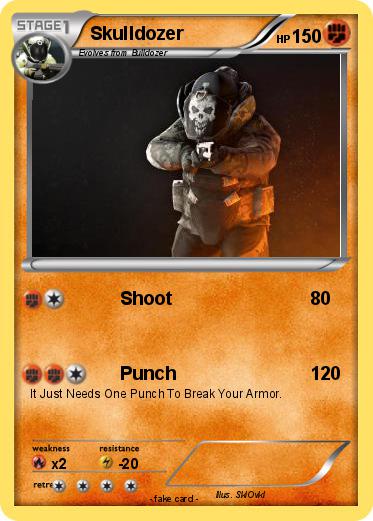 Pokémon Skulldozer - Shoot - My Pokemon Card