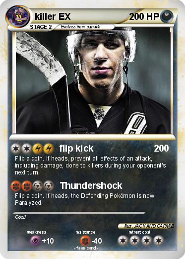 Pokémon killer EX 48 48 - flip kick - My Pokemon Card