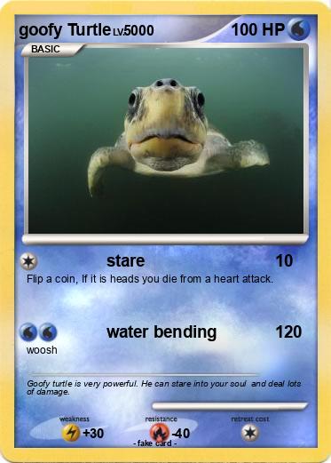 Pokémon goofy Turtle 1 1 - stare - My Pokemon Card