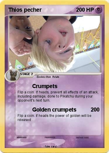 Pokémon Thios pecher - Crumpets - My Pokemon Card