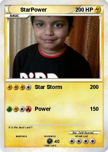 Pokémon StarPower - Star Storm - My Pokemon Card