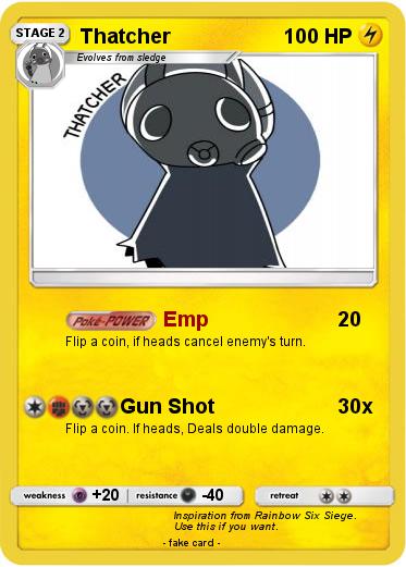 Pokémon Thatcher 5 5 - Emp - My Pokemon Card